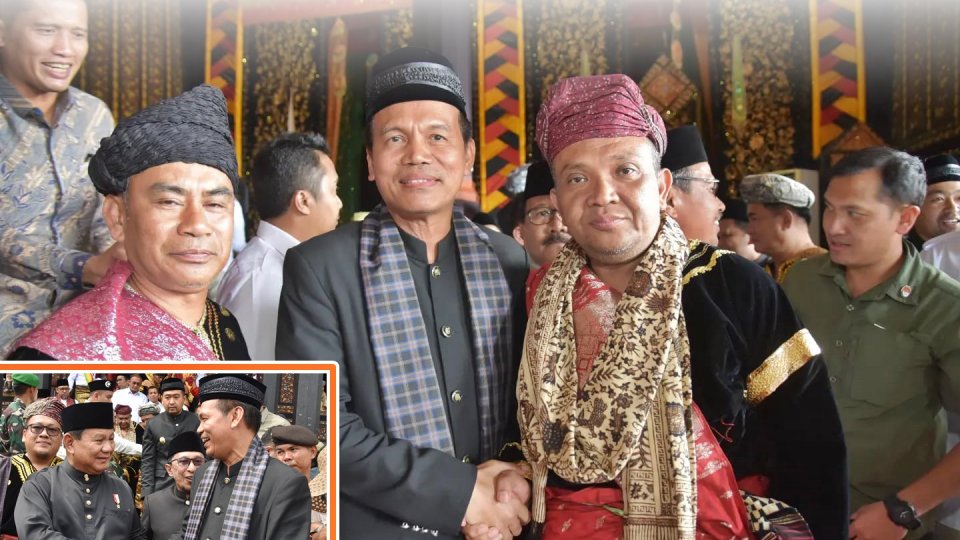 Genius Umar Hadiri Prosesi Gelar Adat Kepada Wamen Ketenagakerjaan RI ...