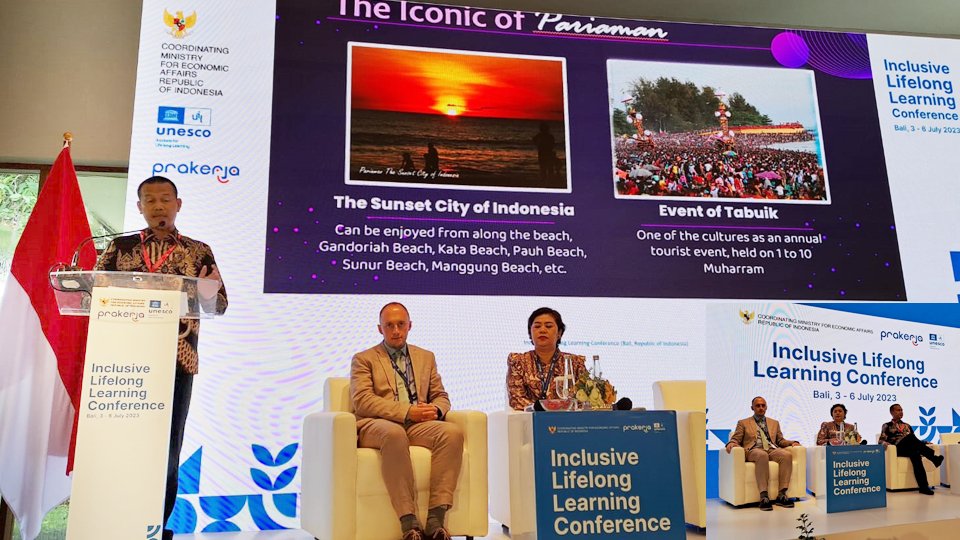 Genius Umar didapuk sebagai salah satu narasumber UNESCO Inclusive ...