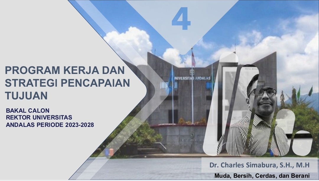 Pilrek 2023, Carek Nomor 4 Charles Simabura Diyakini Percepat UNAND ...