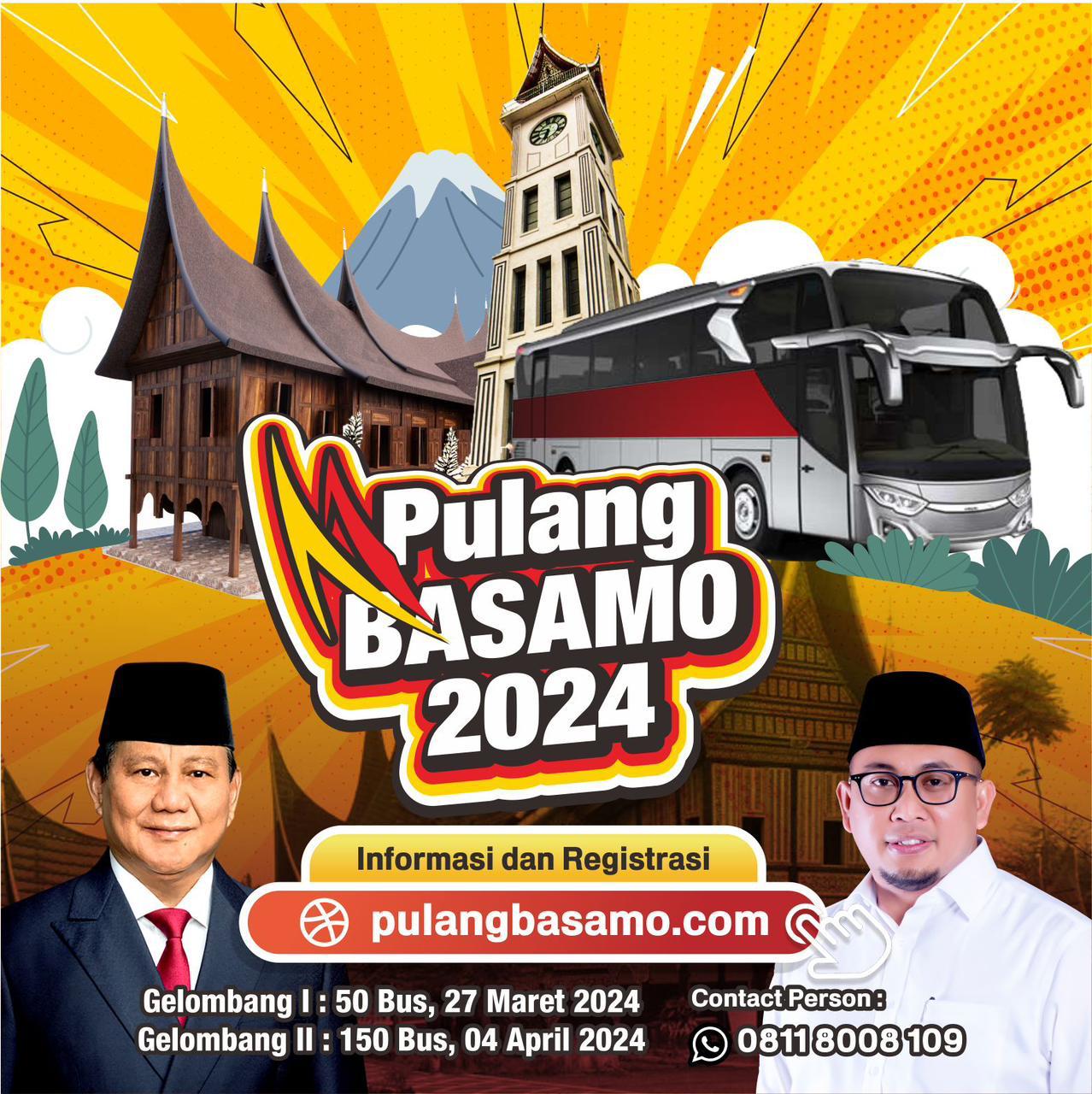 PULANG BASAMO URANG MINANG PENDUKUNG PRABOWO 2024 - Tribun Sumbar