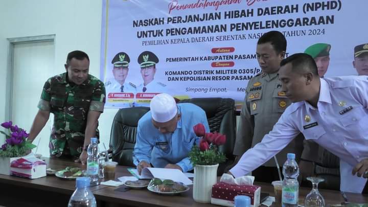 Dana Hibah Pengamanan Pilkada Pasbar Tahun 2024 Rp 3,3 M - Tribun Sumbar